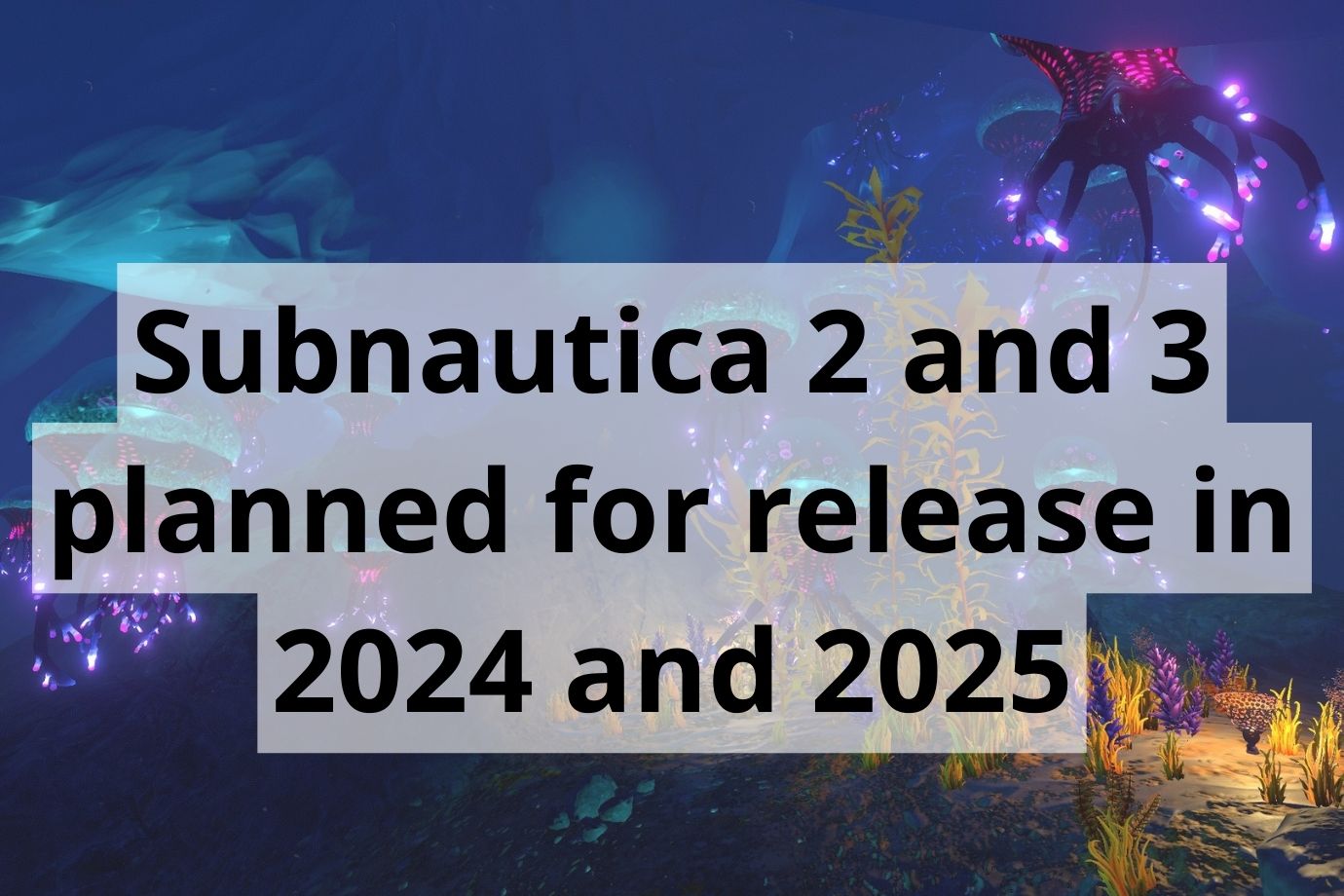 Subnautica developer introduces Subnautica 3 early access plans for ...